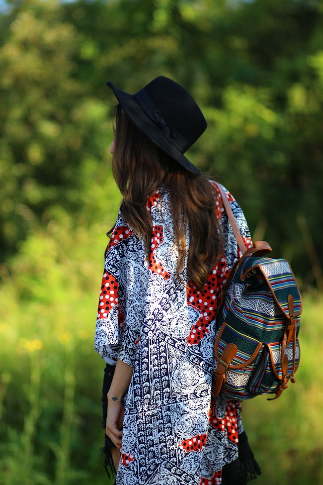 Cum obtinem o tinuta boho chic cu Outliers.ro | Sandra Bendre