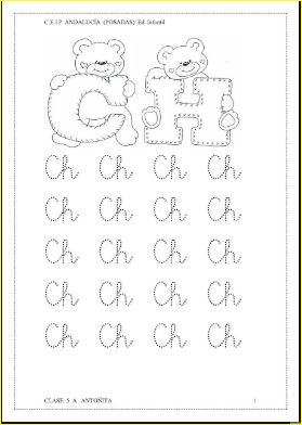 Jugando y aprendiendo juntos: Aprendo a leer y a escribir. La CH