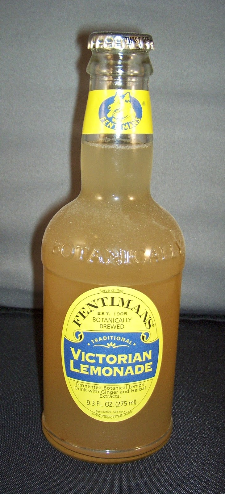 Ross's Soda Blog: Fentiman's Victorian Lemonade