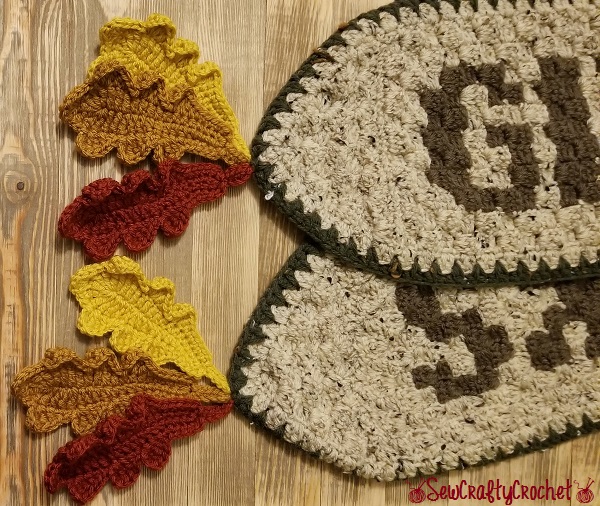 Give Thanks Crochet Table Runner - Sew Crafty Crochet
