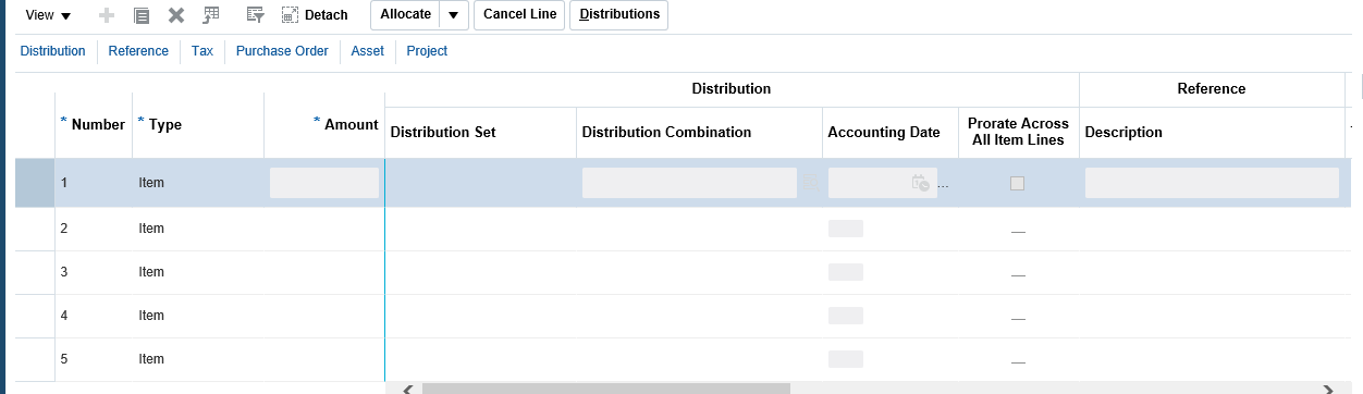 Oracle Application's Blog: How to create invoice in oracle fusion
