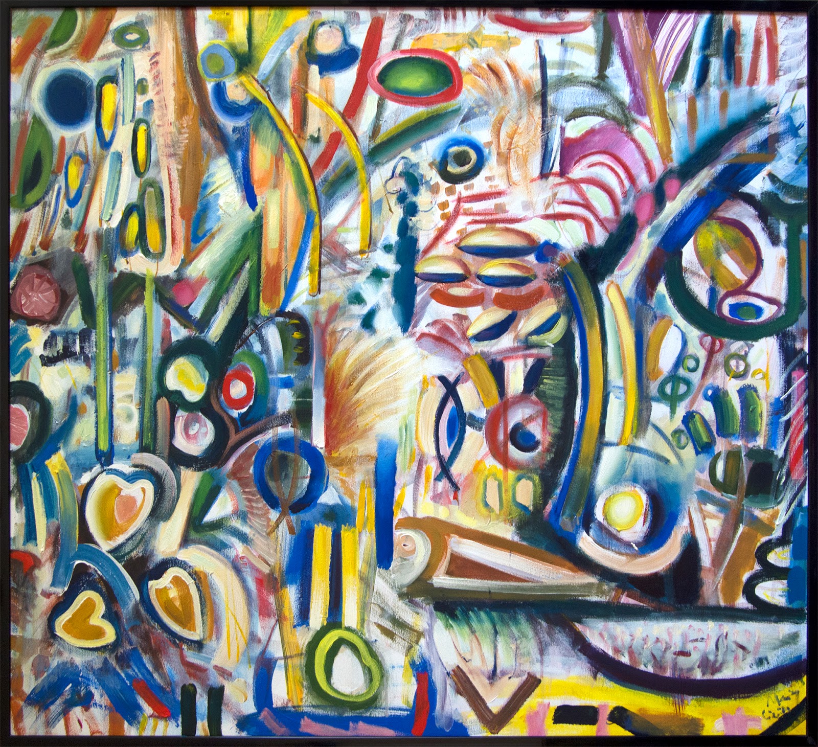 Maciej Cieśla Paintings and Gallery | Abstract and expressive art by ...