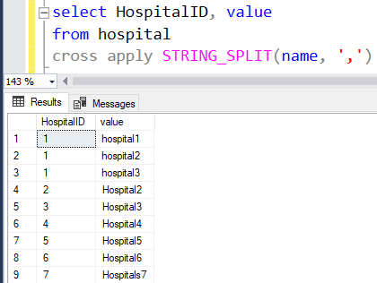 STRING_SPLIT Function In SQL Server - SQLArena