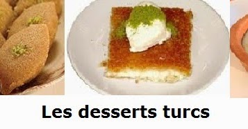 Manger Turc - La cuisine turque: Desserts d'Istanbul