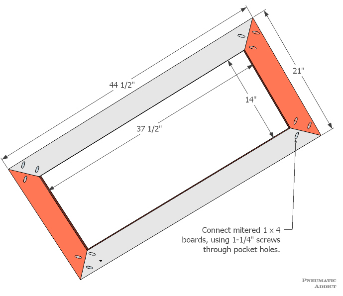 Wood and Metal Planter Box Building Plans | Pneumatic Addict