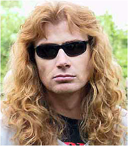Dave Mustaine HairStyle (Men HairStyles)