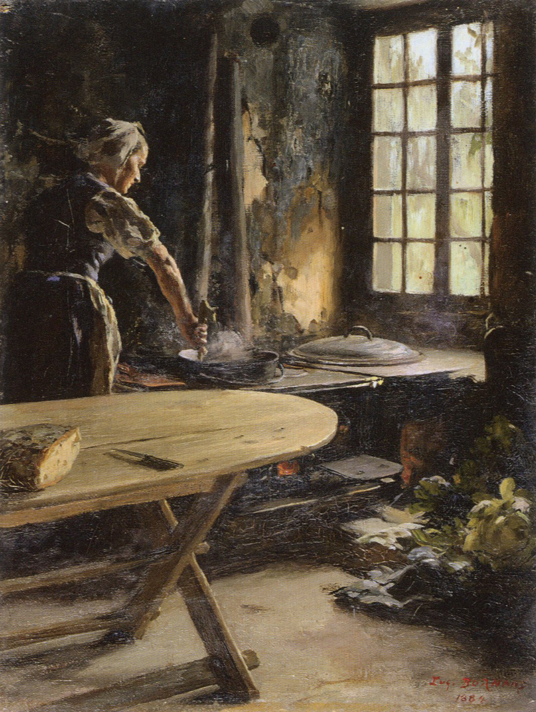 Eugenè Burnand | Apostles Peter and John hurry to the tomb on the ...