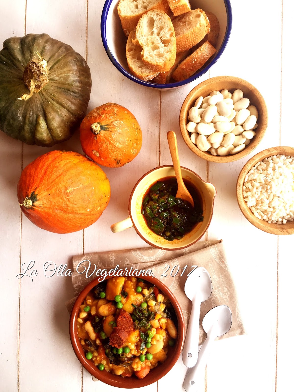 La Olla Vegetariana: Locro vegetariano