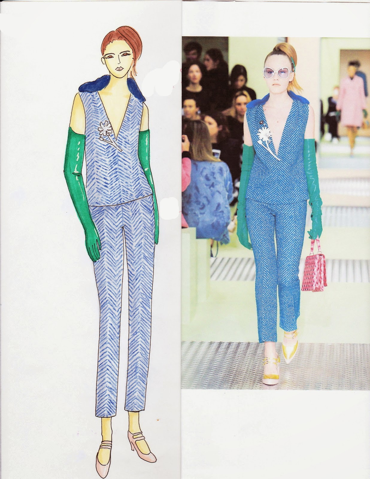 Nicole at Home: Fashion Illustration