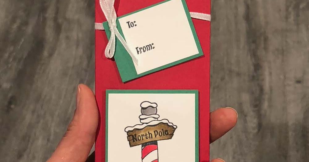 Elaine's Creations: Signs of Santa Slider Card with Video Tutorial