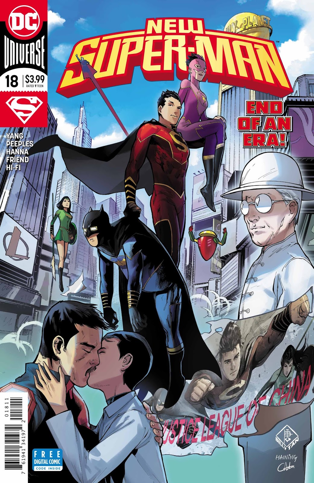 Weird Science DC Comics: PREVIEW: New Super-Man #18