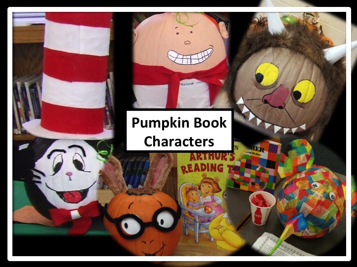 McBookwords - Blog: Pumpkin Book Characters — Creativity on Display