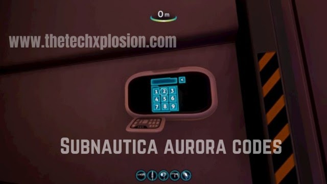 Subnautica Aurora Codes List 2021 - The Tech Xplosion