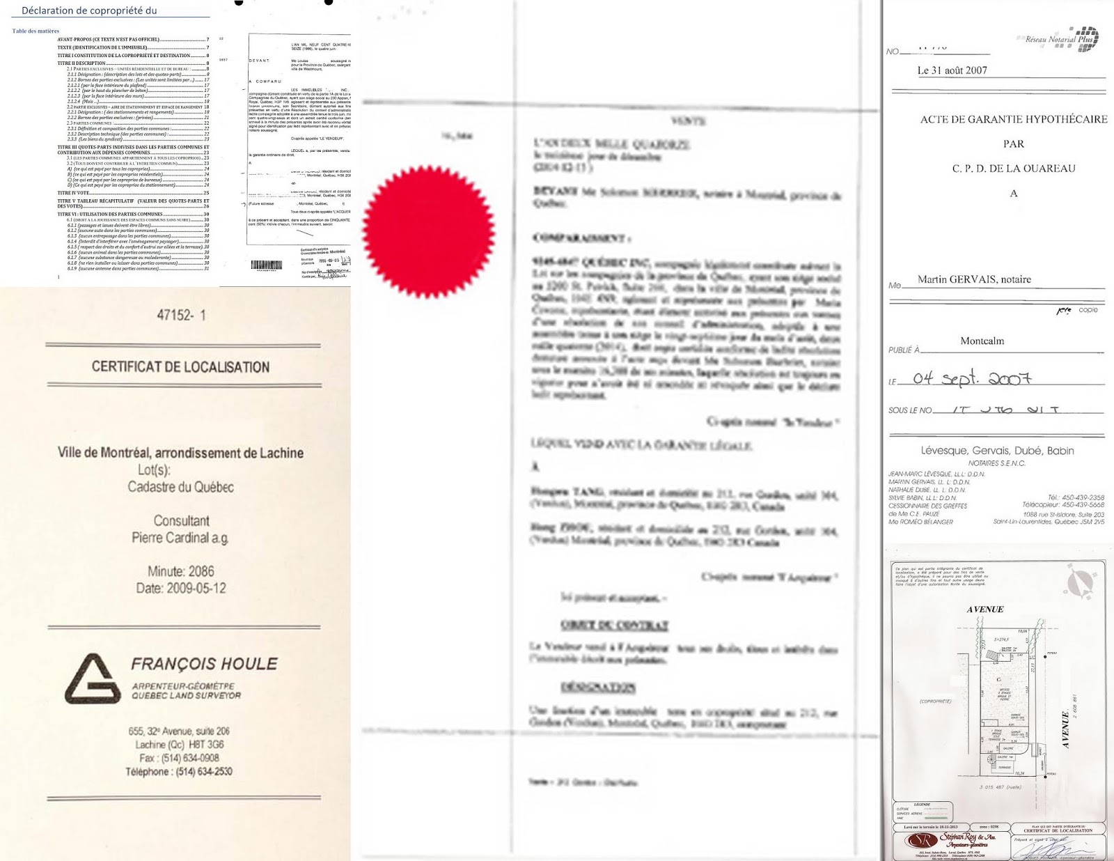 Documents à préparer pour la mise en vente