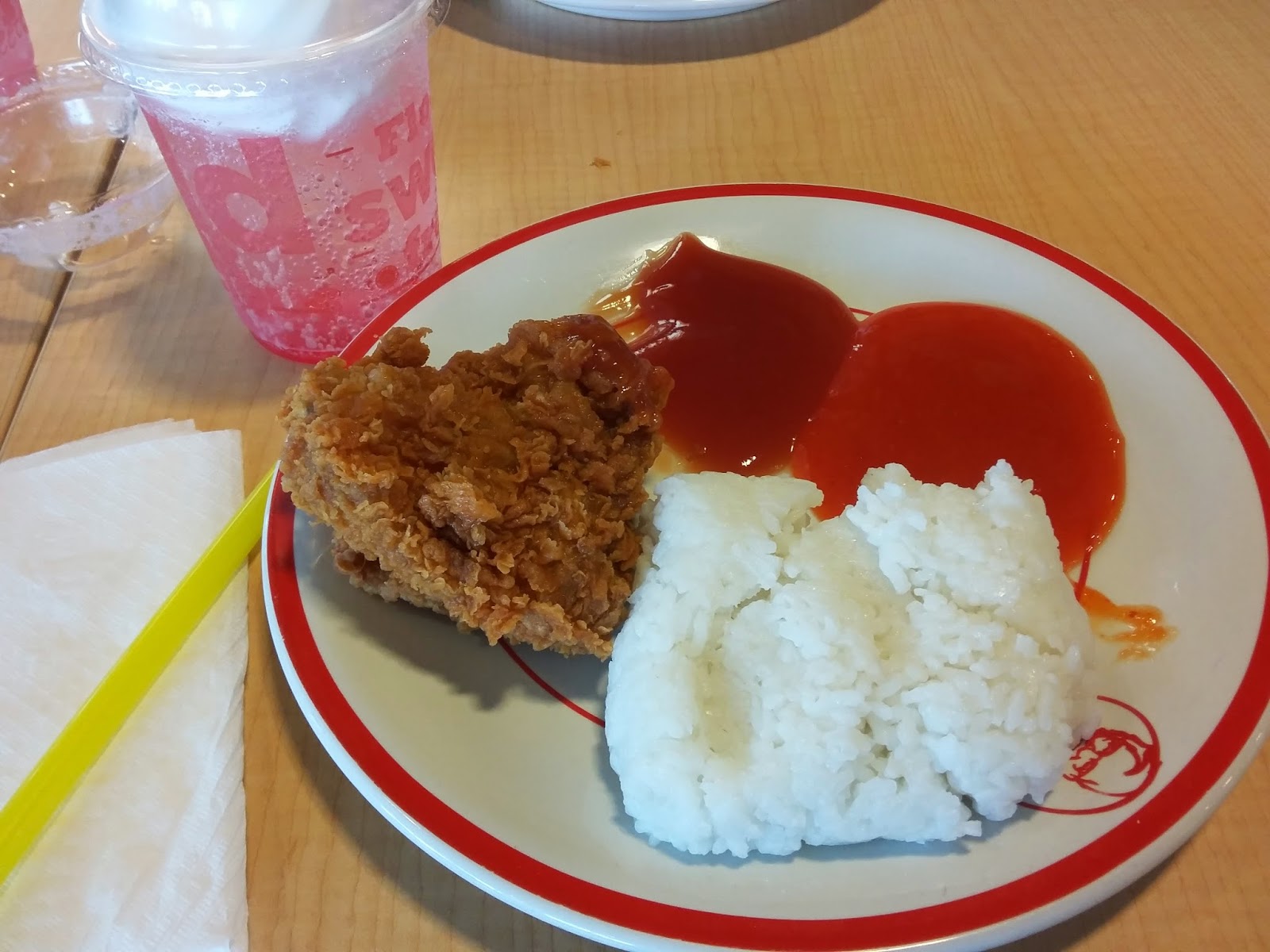 REVIEW MENU "KFC RED HOT CHICKEN" DI KFC MARGONDA DEPOK | LET'S SHARE :)