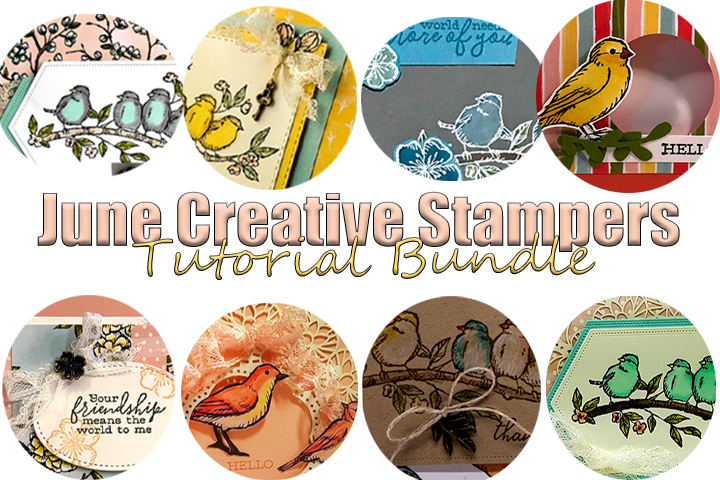 A Stamping Nana's Blog: Creative Stampers June Tutorial Bundle