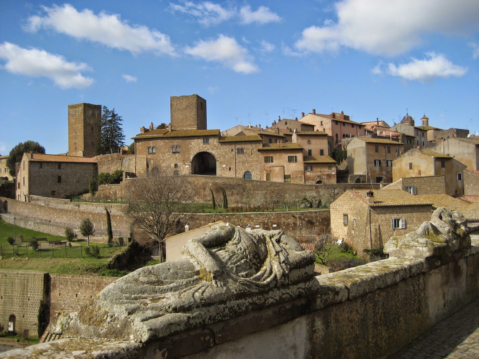 Italy: the town of Tuscania (not Tuscany!)