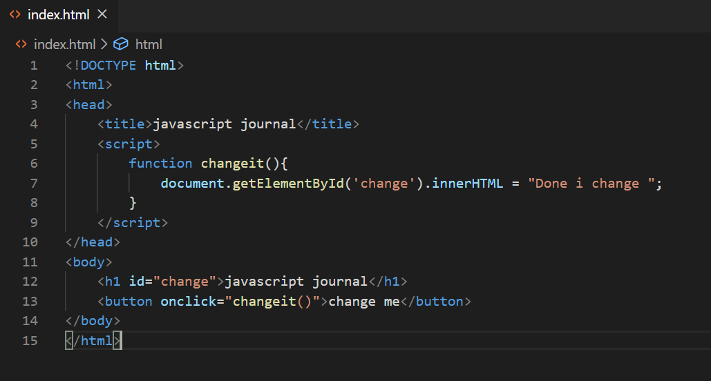 JavaScript introduction