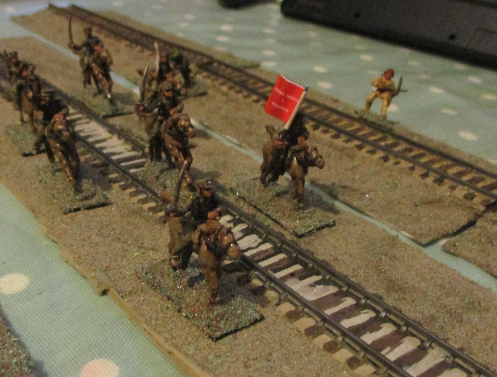 Baber on wargames: Railway embankment and track