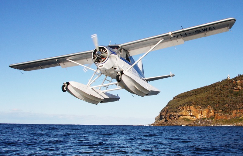 Discover the beauty of Halong Bay from above on seaplanes