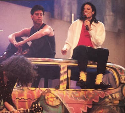 [FOTOS] Michael Jackson e Slash MTV 10th Anniversary - 27 de novembro ...