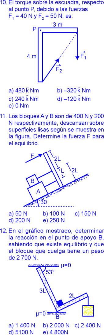 MOMENTO DE UNA FUERZA-TORQUE EJERCICIOS Y PROBLEMAS PARA RESOLVER CON ...