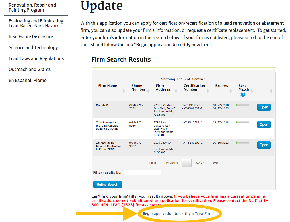Zack Academy's Blog: RRP Rule: Registering as a Lead-Safe Firm With EPA