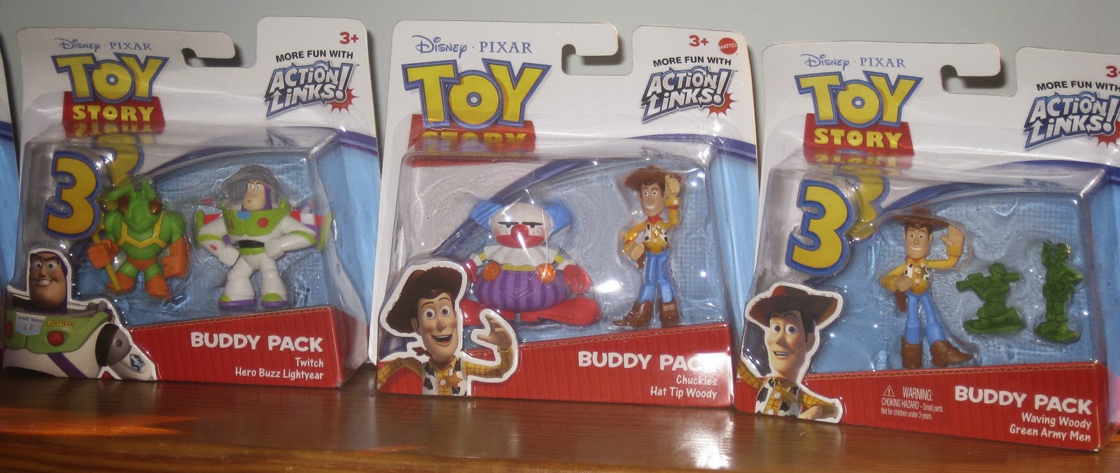 Dan the Pixar Fan: Toy Story Buddy Packs from Mattel Complete Guide ...
