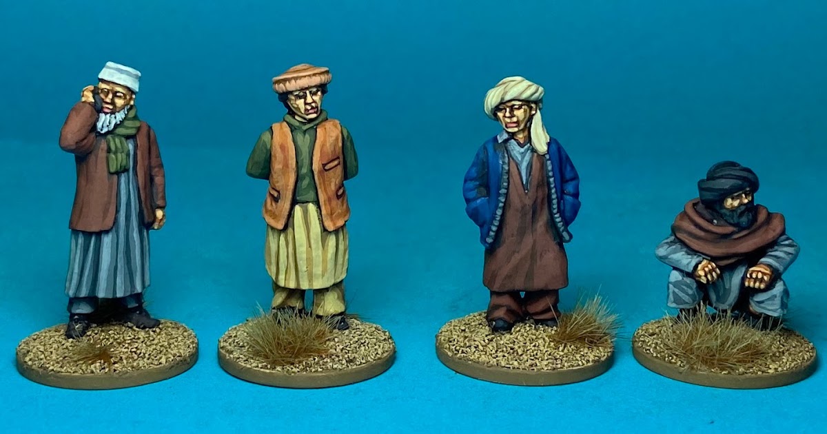 Dougie's Wargaming Blog: 28mm Afghan Civilians