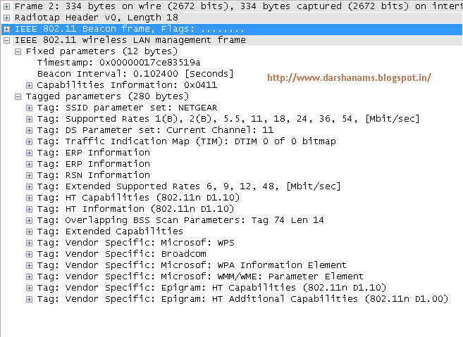 Security Unplugged !!!: Wireless Networking: Beacon Frames