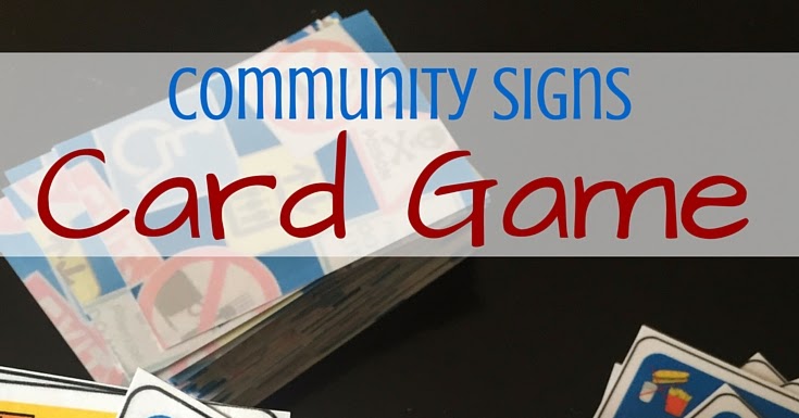Community Signs UNO Card Game - Breezy Special Ed