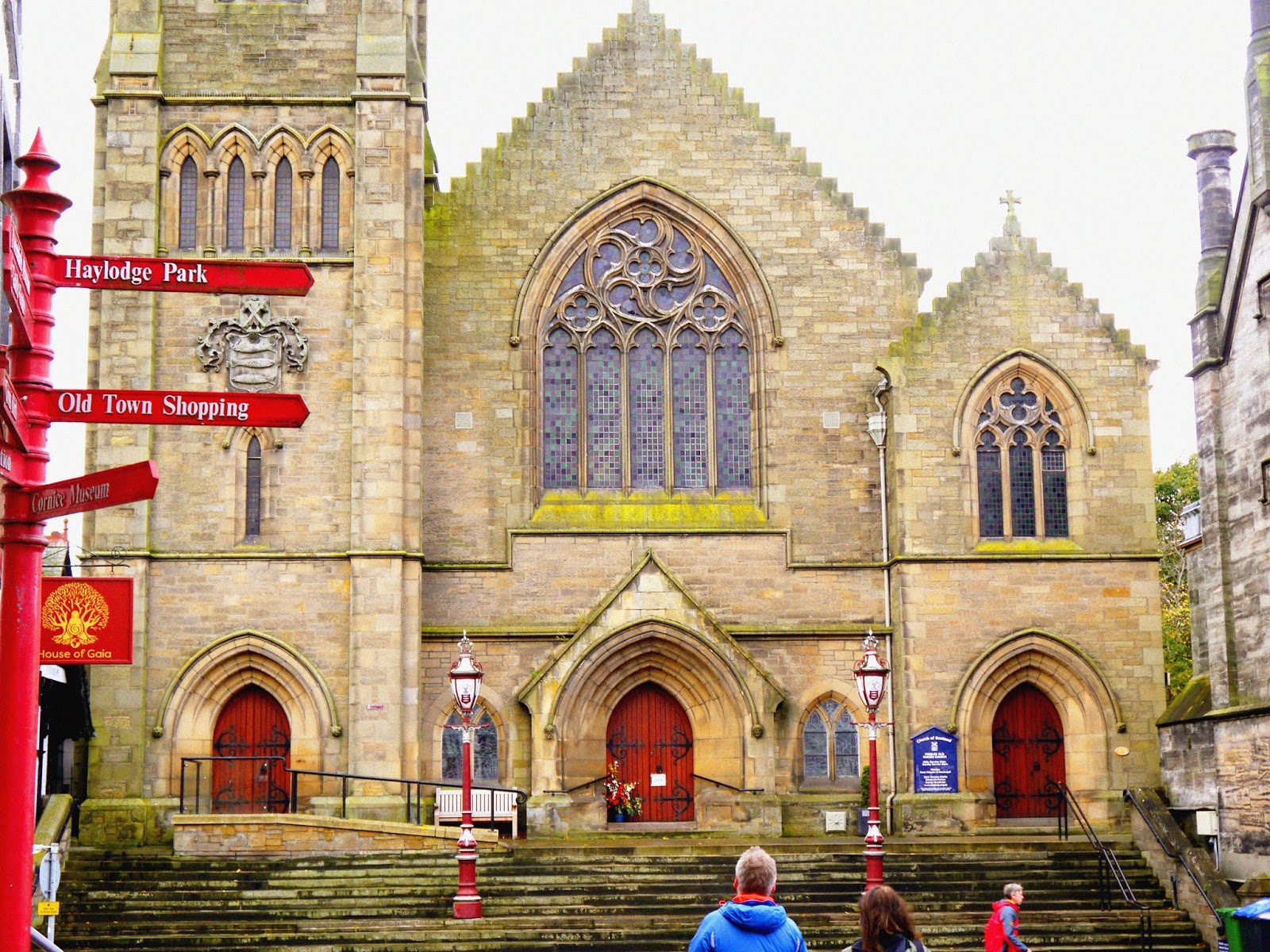 Visiting Scotland in the Fall. Part 1- Peebles.