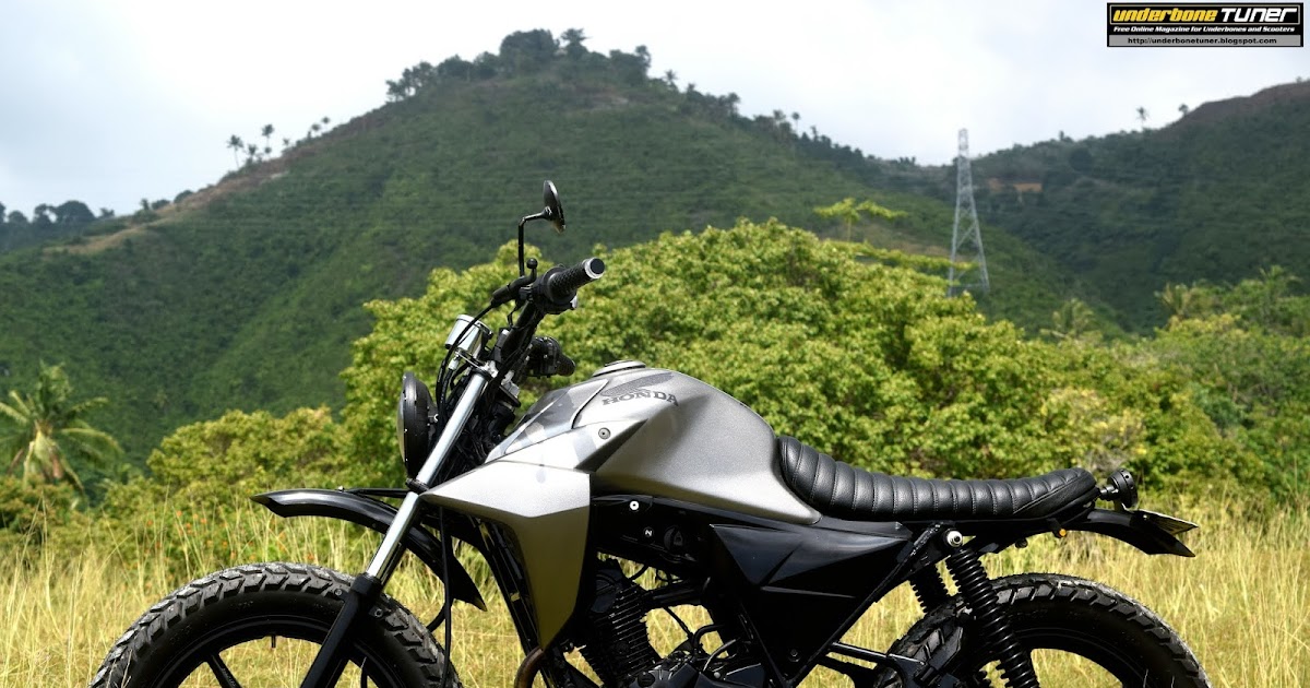underbone tuner: Honda CB110 Scrambler by Tuba Garage