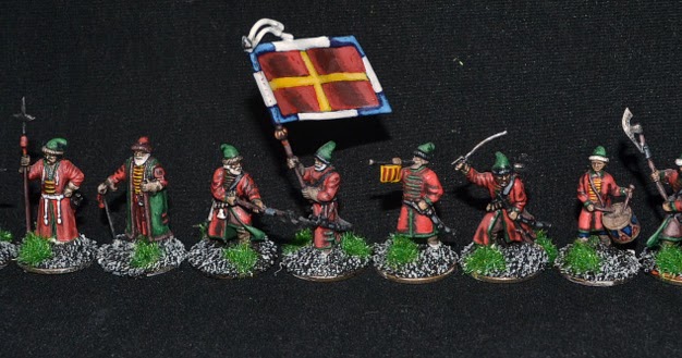 Military Historical Miniatures: Russian Strelets Infantry