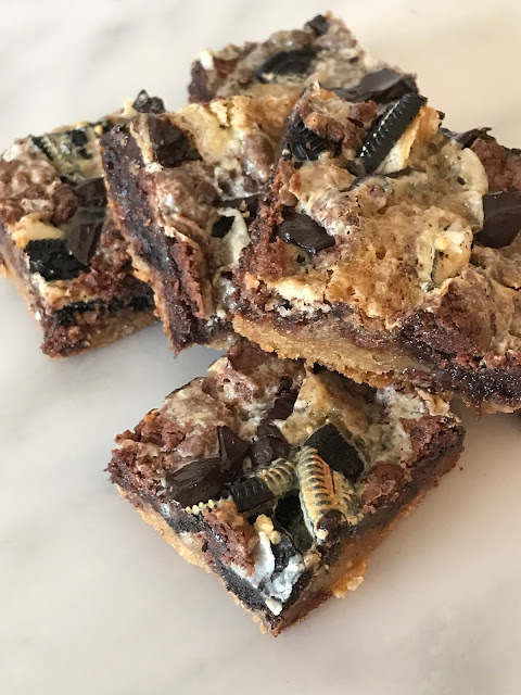 Five Layer Cookie Bars - Purple Chocolat Home