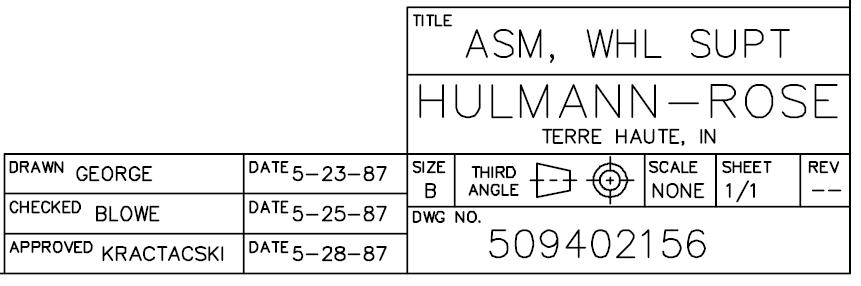 PRODUCT DESIGN: Drawing Number