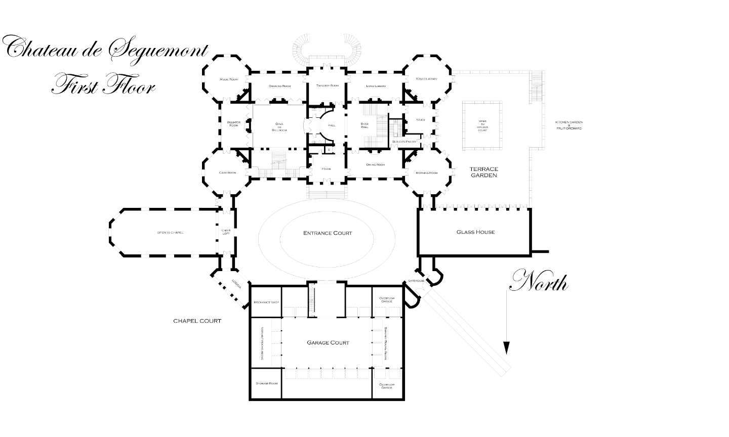 The Vicomte is Dead: The Château - A Visual Reference