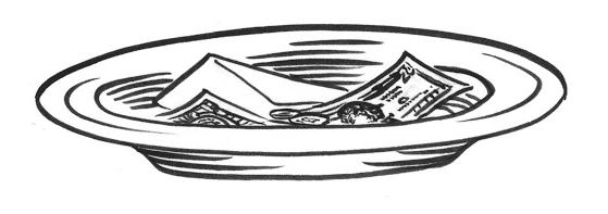 The Parson Ponders: The Parson Ponders: Offering Plates