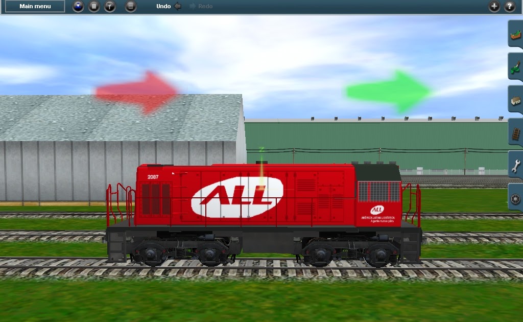 Simulador de trem ( trainz para PC/android): GE U5B da ALL