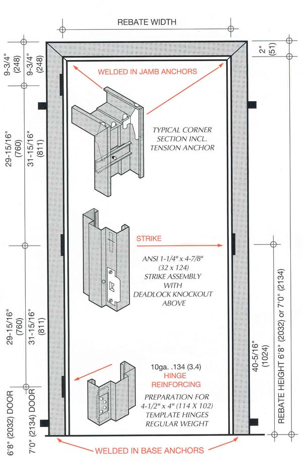 Knock Down Door Frame - Table Frame