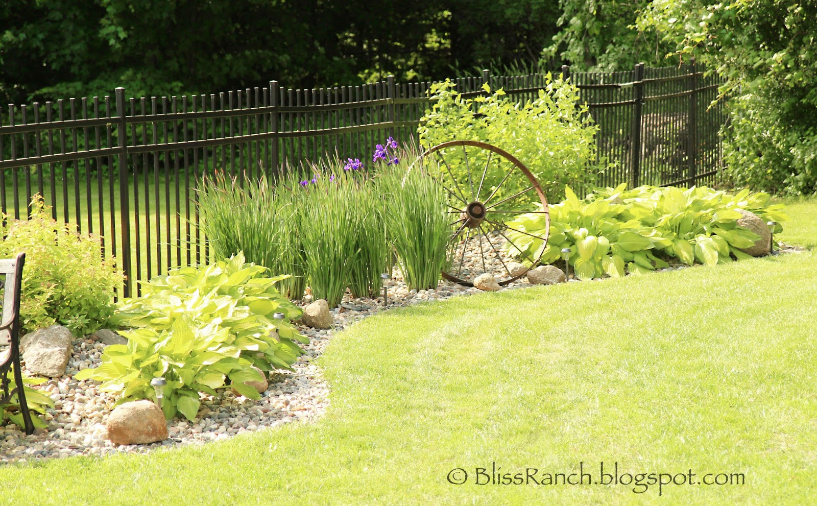 Bliss Ranch: Supervising Rock and Mulch Moving