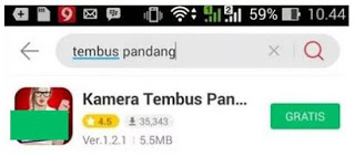 Cara Download Dan Memasang Aplikasi Kamera Tembus Pandang Untuk HP Android | Kabar Android