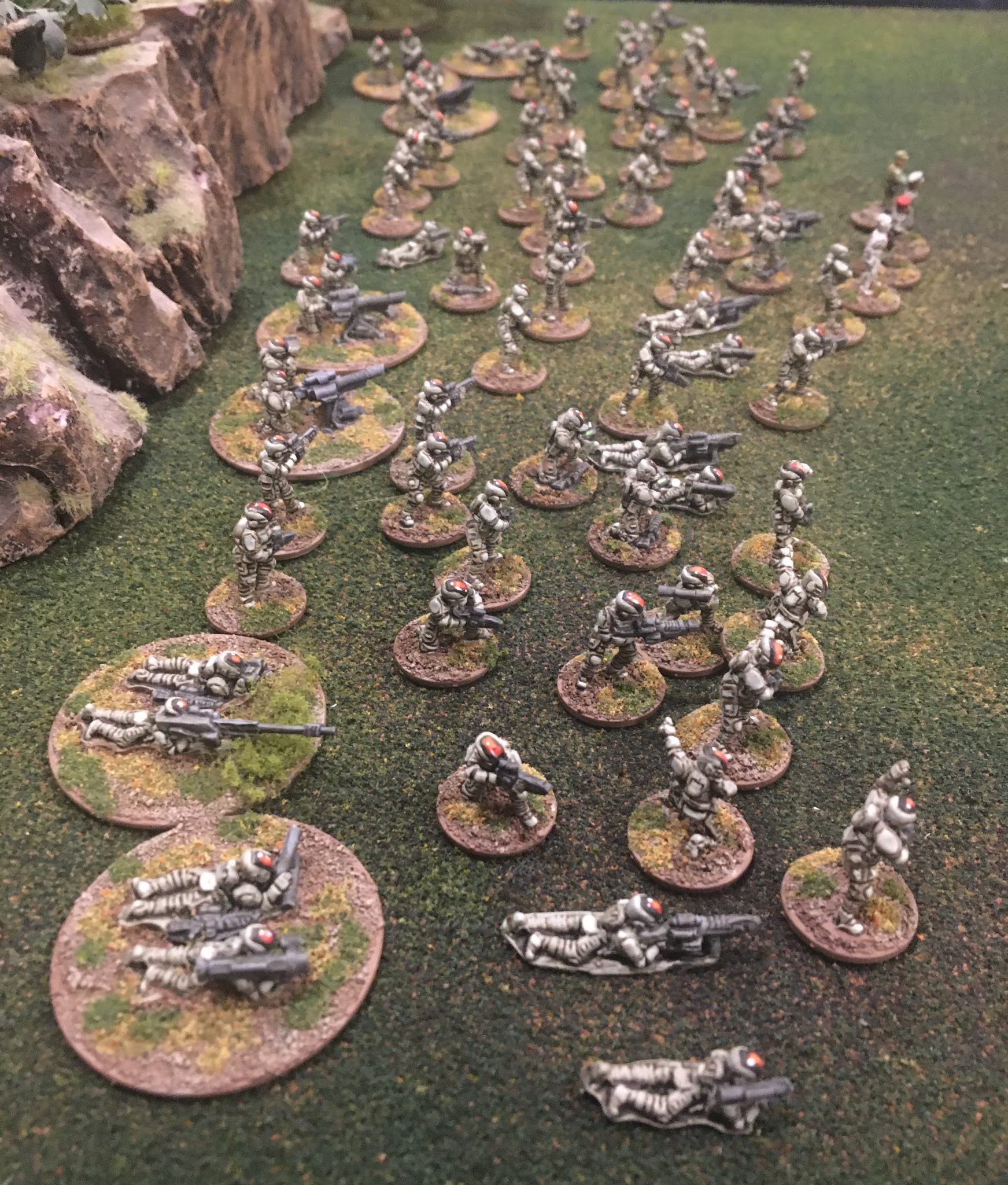 15mm Sci Fi Small Soldiers: 15mm Sci Fi - GZG UNSC Light Infantry