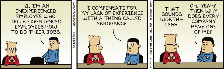 Dilbert: 8/25/19 - 9/1/19