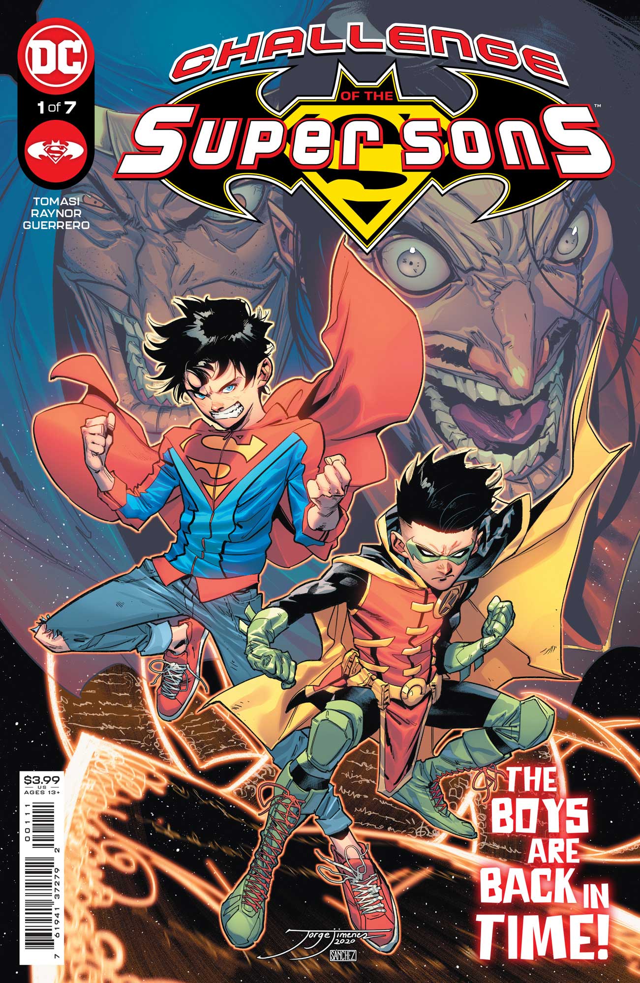 Supergirl Comic Box Commentary: Review: Challenge Of The Super-Sons #1