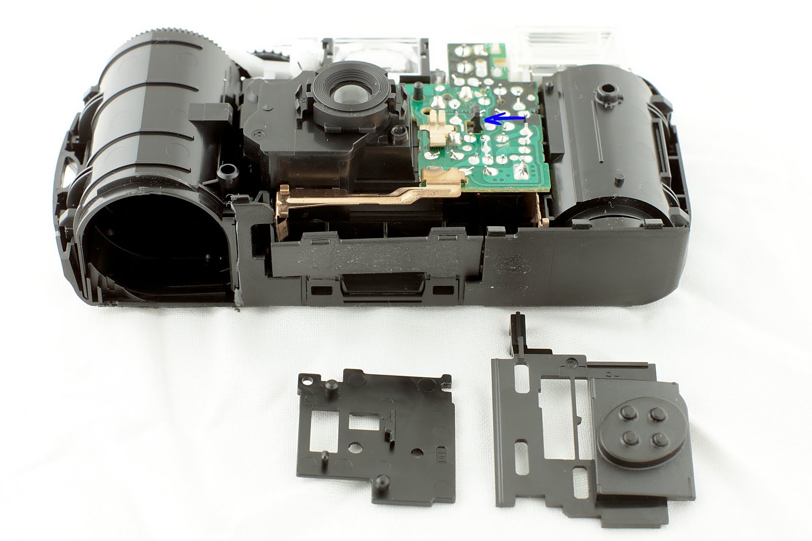 Highly Entropic: Taking apart a disposable camera