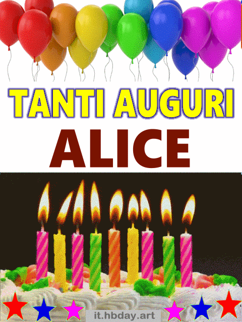 Buon Compleanno ALICE gif immagini - HBDAY.ART/IT Buon Compleanno ALICE gif immagini - HBDAY.ART/IT