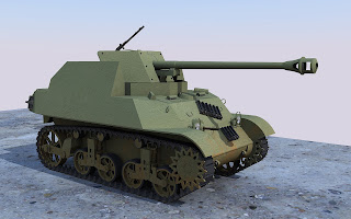 SketchUP Power 草圖力量: STUART-PAK (M3A3 with 7.5cm Pak 40 Gun) Southern ...