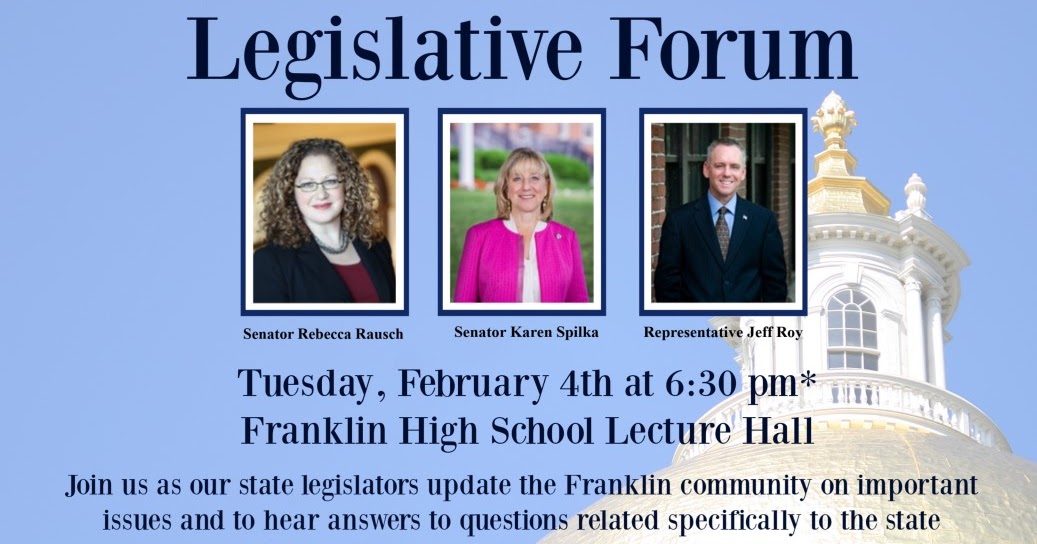 Franklin Matters: School Committee Legislative Forums