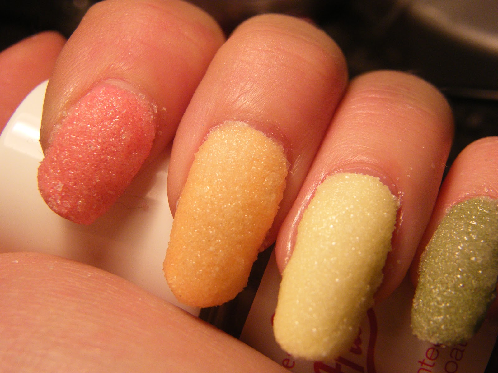 Fabulous Polish: 10 Weeks of Nail-art week 7: Salt nails